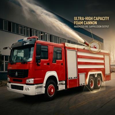 China 20CBM LHD 6X4 Fire Fighting Truck , Emergency Foam Fire Rescue Trucks for sale