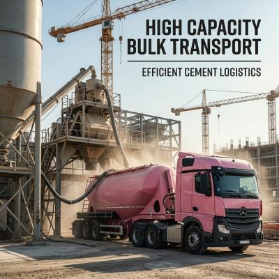 China Iron Powder Bulk Cement Truck / Dry Bulk Truck / Cement Delivery Truck for sale