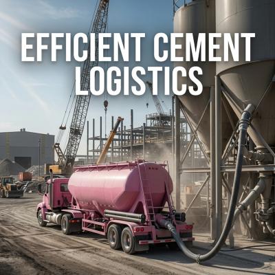 China 12 Wheels Bulk Cement Truck , LHD 36-45CBM Cement Transport Trucks for sale