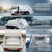 China SINOTRUK HOWO 6CBM Compressed Garbage Truck 4x2 Drive 83KW Engine for Municipal Waste Collection for sale