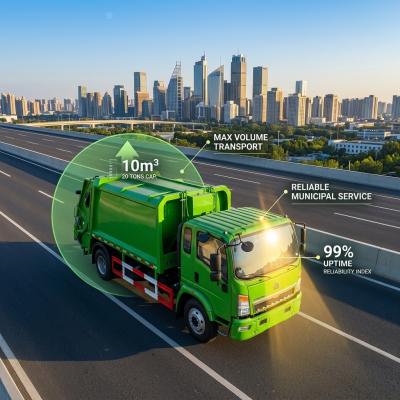 China SINOTRUK HOWO Compressed Compactor Garbage Collection Truck 4×2 LHD for sale