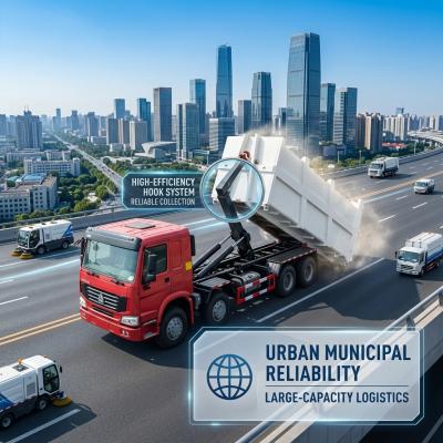 China SINOTRUK HOWO 20-25 CBM Carriage Removable Garbage Disposal Truck for sale
