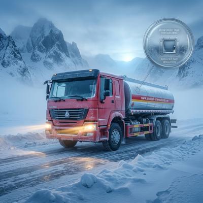 China Large Capacity 15-20 CBM Gas Tank Truck Edible Oil Transport Vehicle for sale