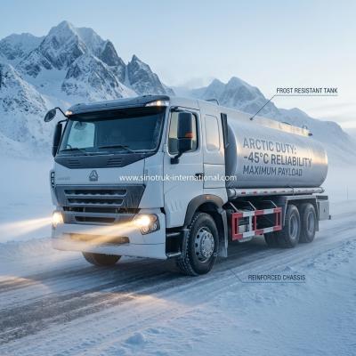China Heavy Duty Fuel Oil Delivery Truck Computer Refueling Vehicle ZZ1257M4347N1 for sale
