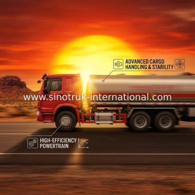 China 6X4 LHD Euro 2 290 HP 16-20 CBM Chemical Tanker Truck For Gas / Oil for sale