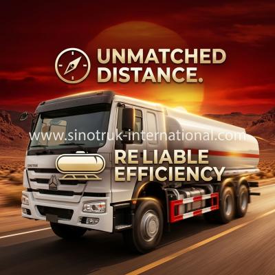 China High Efficiency 16-20CBM Oil Tank Truck 6X4 LHD Euro2 290HP Gas Tanker Truck for sale