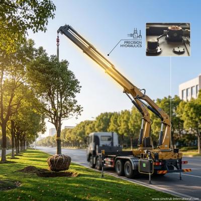 China SINOTRUK Container Side Loader Working With HOWO 8X4 Cargo Truck Chassis for sale
