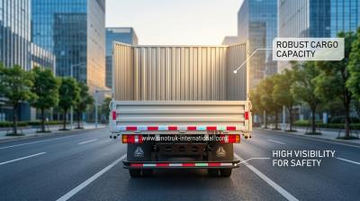 China International Light Duty Trucks , High Efficiency 12 Tons Cargo Truck for sale
