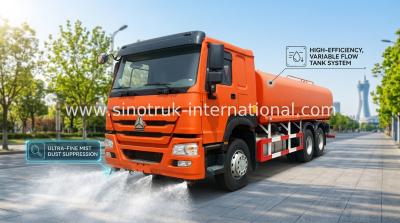 China Internal Anti - Corrosion Construction Water Transport Trucks 18-25CBM for sale
