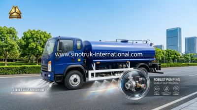China HOWO 4x2 Water Tank Truck with 140HP Power & 10CBM Capacity – Agile & Efficient for sale