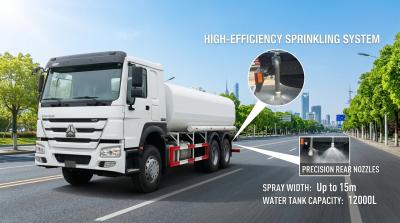 China Fire Fighting Potable Water Truck Road Or Ming Site Dusty Restrain for sale