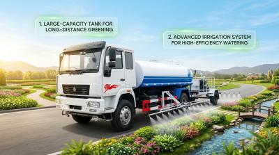 China ZZ3161M4311 Water Tank Truck , Euro 2 Emission Standard 5000 Gallon Water Truck for sale