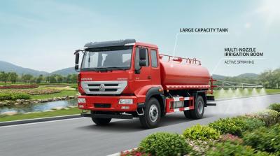 China Road Flushing Water Tank Truck SINOTRUK 10CBM , Water Hauling Trucks for sale