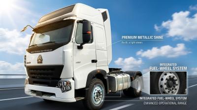 China Euro2 420HP SINOTRUK HOWO A7 Tractor Truck LHD 6X4 , HOWO SINO Truck for sale