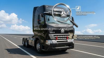 China High Performance D12.38 / 380HP HOWO Tipper Tractor Truck Approved ISO for sale