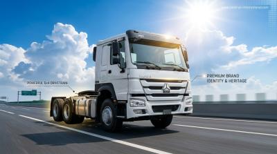 China Sinotruk Howo Second Hand Refurbished Tractor Trucks 6 × 4 Good Condition for sale