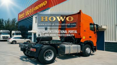 China Diesel Engine International Tractor Truck Head LHD 4X2 Drive Type Euro 2 for sale