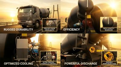 China SINOTRUK INTERNATIONAL HOWO A7  Concrete Mixer Truck 10CBM 371HP 6X4 LHD for sale