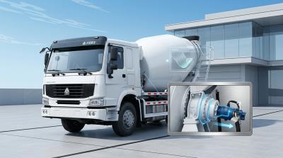 China SINOTRUK HOWO Concrete Mixer Truck 12CBM 371HP 6X4 RHD ZZ5257GJBN4048W for sale