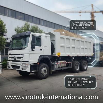 China HOWO 371HP 6×4 Left-Hand Drive Mid-Rise Dump Truck for sale