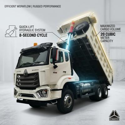China Construction Howo 6x4 Tipper Dump Truck RHD Drive for sale