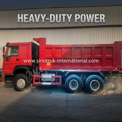 China 30 - 40 Tons RHD Sinotruk Howo Dump Truck 10 Wheels for sale