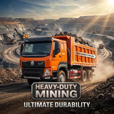 China SINOTRUK ORANGE HOWO 371HP 6x4 TIPPER DUMP TRUCK 30T Loading for sale