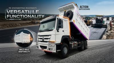 China 6x4 Lhd Howo Mini Dump Truck 10 Wheel 371hp for sale