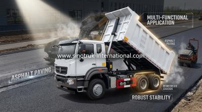 China Heavy 380hp Tipper Dump Truck ZZ3257V384JB1 for sale