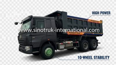 China Loading Construction Goods Tipper Dump Truck LHD 371HP 30 - 40 Tons Heavy Dump Truck for sale