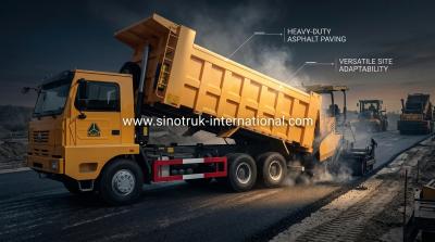 China 30 Tons Sino Howo Dump Truck 371 Left Hand Drive for sale