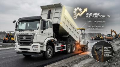China SINOTRUK HOHAN Heavy Duty Tipper Dump Truck ZZ3255N3846B1 For Mining industry for sale