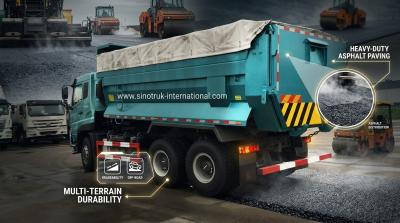 China SINOTRUK Dump Truck 25 - 40 Tons For Public Works Carrying Construction Material for sale
