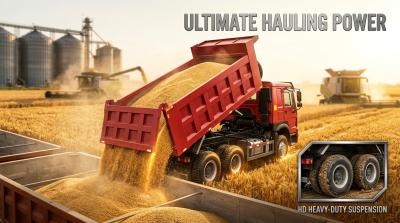 China 30 - 40 Tons Ten Wheel Tipper Dump Truck 10-25CBM Front Lifting Hydraulic Cylinder for sale