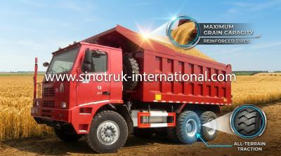 China 420HP Tipper Dump Truck / 10 Wheeler Dump Truck Capacity 420HP ZZ5707V3840CJ for sale