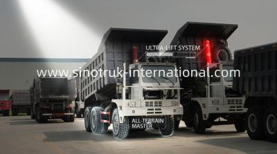 China High Rigidity Cargo Body LHD 6X4 10 Wheel Dump Truck With 70 Tons Capacity for sale