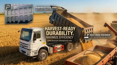 China Professional Tipper Dump Truck RHD 10 Wheels With Euro 2 Emission Standard for sale