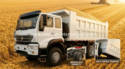 China SINOTRUK Golden Prince Dump Truck 10Wheels 336HP LHD 25-30tons ZZ3251N3641W for sale
