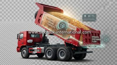 China 371HP 70tons ZZ5707S3840AJ SINOTRUK HOWO Tipper Dump Truck , IFA for sale