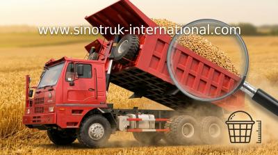 China Low Fuel Consumption Heavy Tipper Dump Truck 6×4 , 10 Wheel Dump Truck for sale