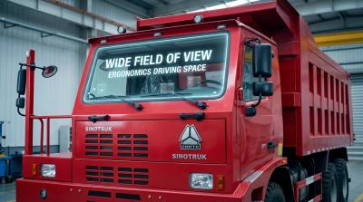 China Commercial Dump Truck With Cargo Body Structure / SINOTRUK HOWO Truck for sale