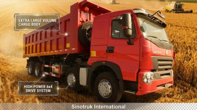 China SINOTRUK HOWO A7 371HP  Tipper Dump Truck for Construction ZZ3317N3867N1 for sale