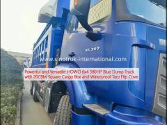 SINOTRUCK HOWO RHD 6×4 camion da scarico a gomma per 40 tonnellate 10 ruote