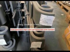 Truck Spare Parts High Light Leaf Spring met OEM Standard