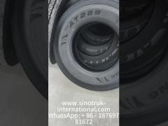 Neumático radial de alta resistencia 12R22.5 para camiones de larga distancia