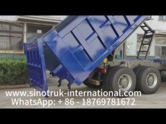 8×4 Tipper Dump Truck 371HP High Load Capacity for Earthwork