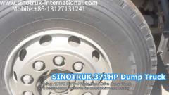 SINOTRUK 371HP Tipper Dump Truck Heavy Duty Transport