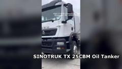 SINOTRUK TX 6X4 Oil Tanker Truck High Efficiency Transport