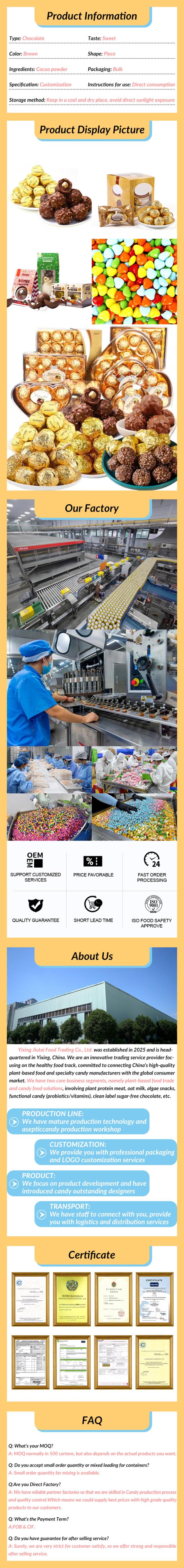 Bulk packaging of custom chocolate coins with gold foil wrapping