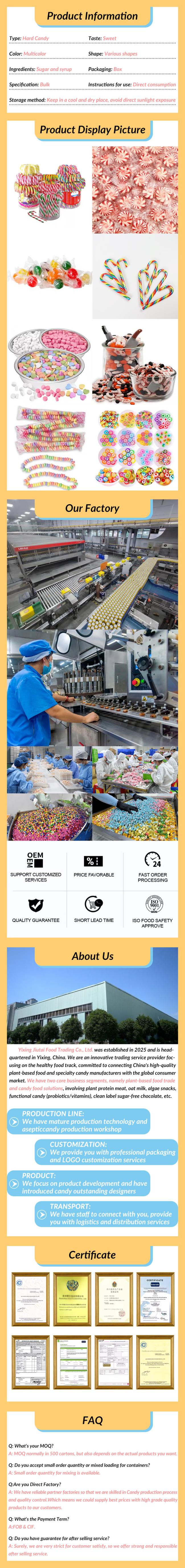 Close-up view of grape flavored hard candies with realistic seed patterns